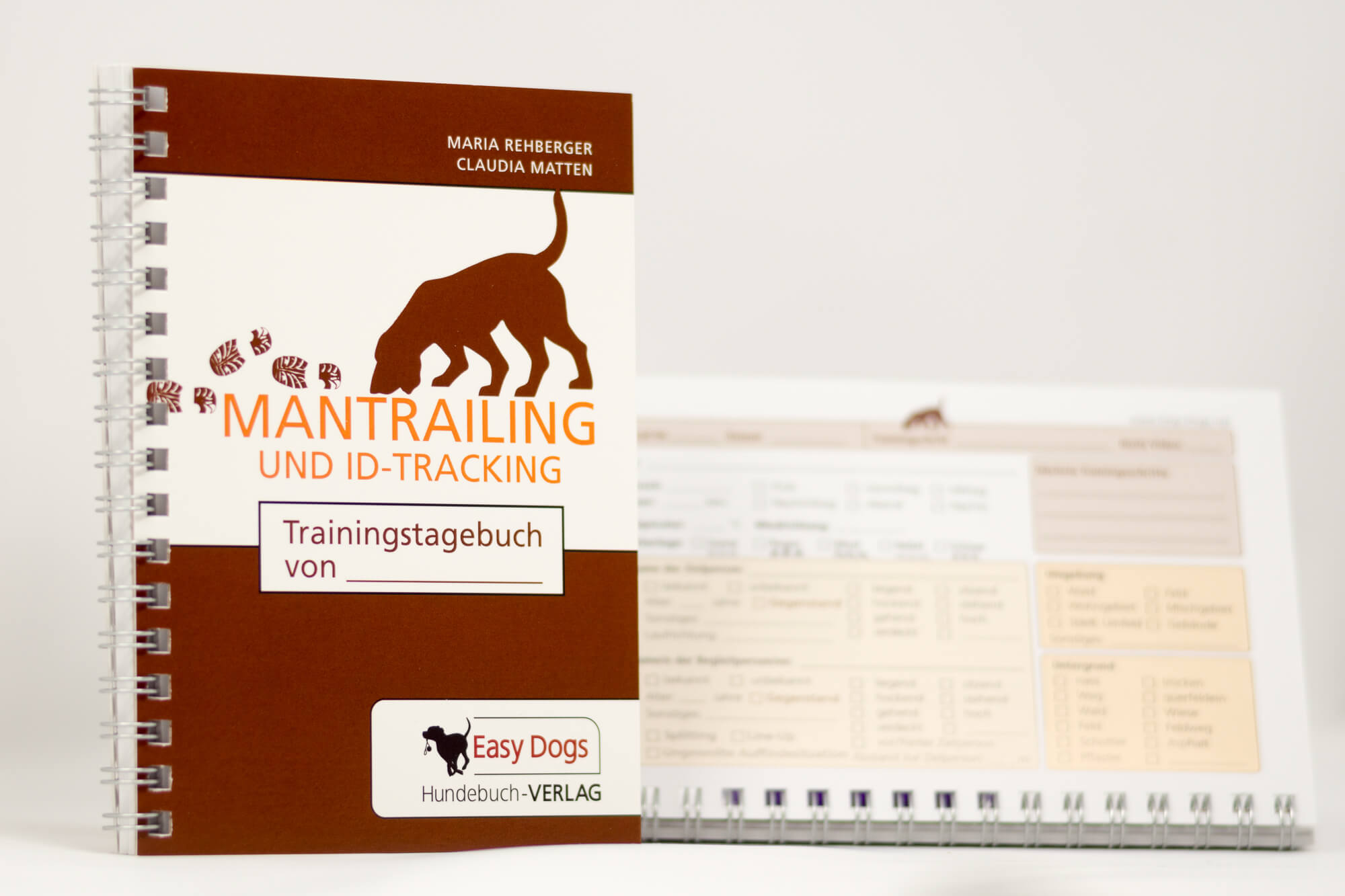 Mantrailing/ID-Tracking Trainings-Tagebuch - Easy Dogs